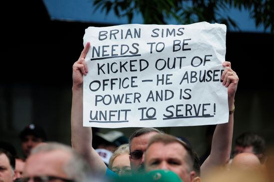 After Democratic State Representative Brian Simms Editorial Stock Photo ...
