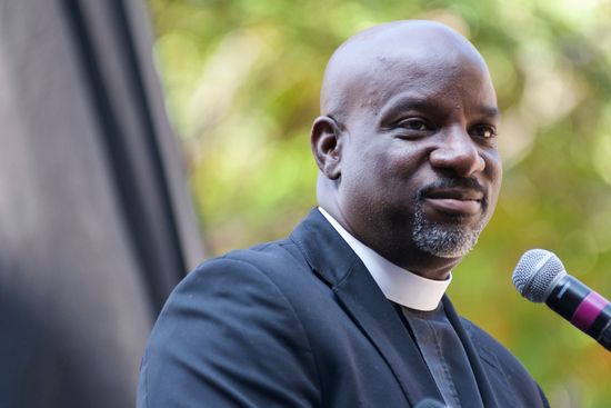 Rev Mark Tyler Mother Bethel Ame Editorial Stock Photo - Stock Image ...