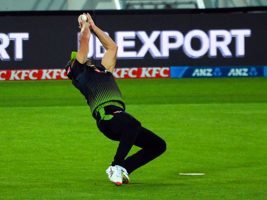 Australias Marcus Stoinis Catches Tim Seifert Editorial Stock Photo ...