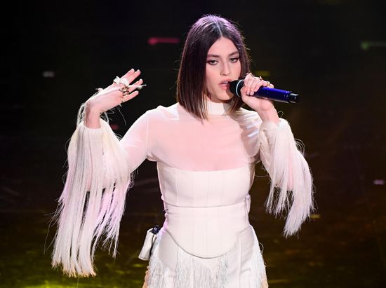 Italian Singer Gaia Performs On Stage Editorial Stock Photo - Stock ...