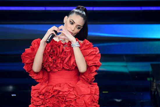 Italian Singer Elodie Performs On Stage Editorial Stock Photo - Stock ...