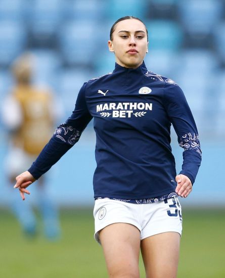 Matilde Fidalgo Manchester City Warms Ahead Editorial Stock Photo ...