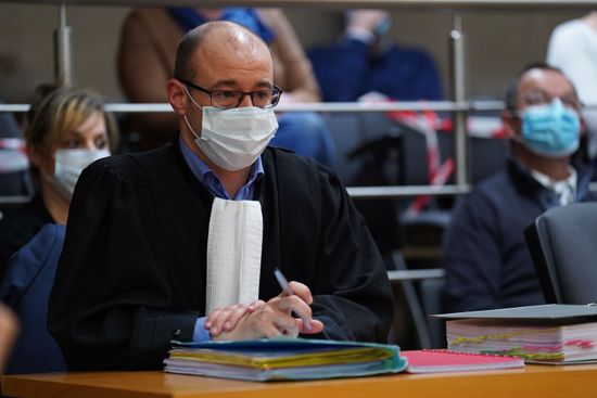 Lawyer Benjamin Dethier Pictured Constitution Assizes Editorial Stock ...