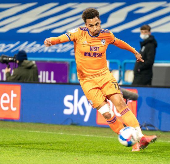 Josh Murphy Cardiff City Crosses Ball Editorial Stock Photo - Stock ...