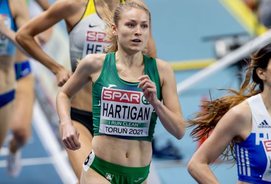 Womens 800m Heats Irelands Georgie Hartigan Editorial Stock Photo ...