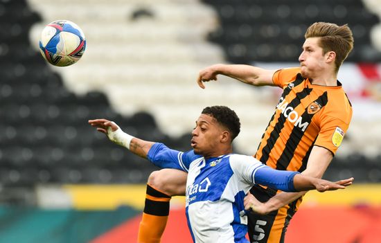 Reece Burke Hull City Zain Walker Editorial Stock Photo - Stock Image ...