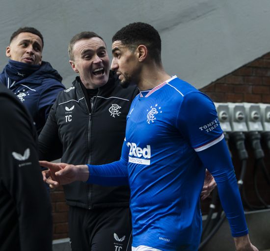 Rangers Technical Coach Tom Culshaw Rangers Editorial Stock Photo ...