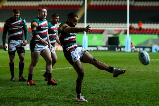 Zack Henry Leicester Tigers Kicks Touch Editorial Stock Photo - Stock ...
