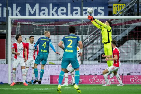 Goalkeeper Michael Verrips Fc Emmen Editorial Stock Photo - Stock Image ...