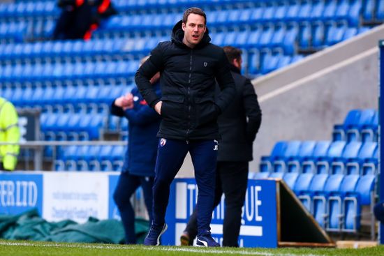 Chesterfield Manager James Rowe Editorial Stock Photo - Stock Image ...
