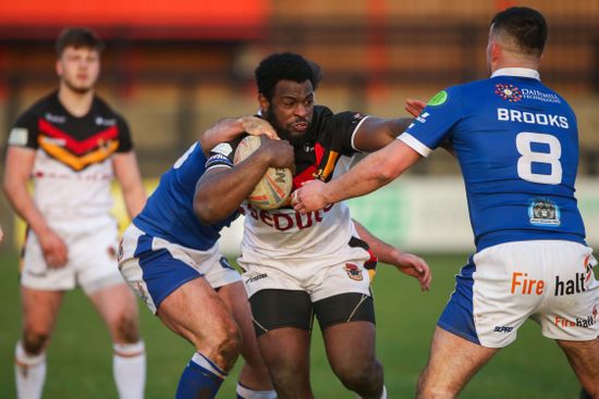 Levy Nzoungou Tackled By Louis Brogan Editorial Stock Photo - Stock ...