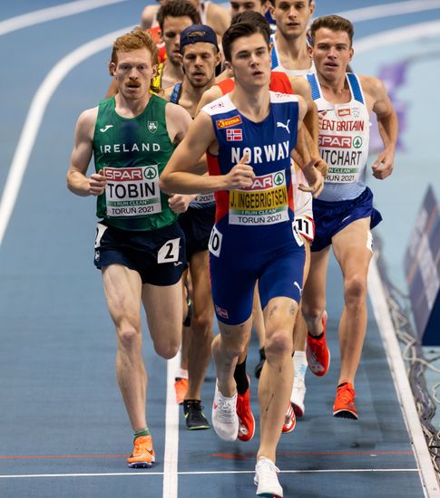 Irelands Sean Tobin Running Mens 3000m Editorial Stock Photo - Stock ...