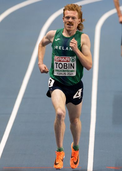 Irelands Sean Tobin Running Mens 3000m Editorial Stock Photo - Stock ...