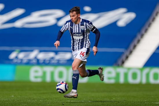 West Bromwich Albion Defender Conor Townsend Editorial Stock Photo ...