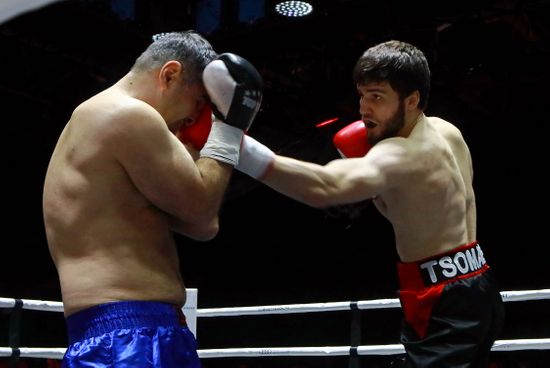 Georgian Boxer Archil Gigolashvil Umar Tsomaev Editorial Stock Photo ...