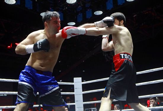 Georgian Boxer Archil Gigolashvil Umar Tsomaev Editorial Stock Photo ...
