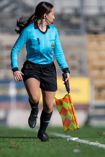 Assistant Referee Selma Griberg Runs Along Editorial Stock Photo - Stock Image | Shutterstock
