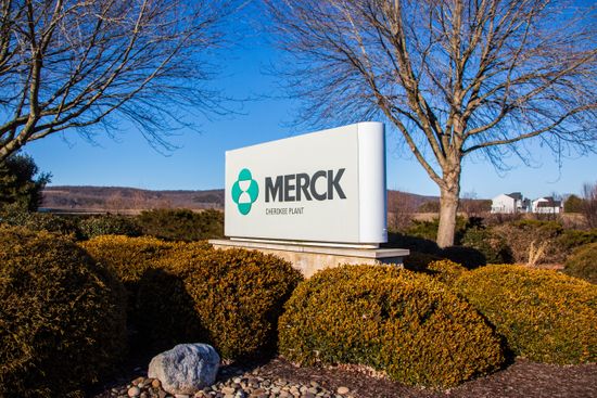 Signage Seen Outside Merck Cherokee Plant Editorial Stock Photo - Stock ...