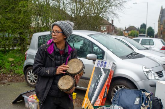 Activists Sing Song Baliffs National Eviction Editorial Stock Photo ...
