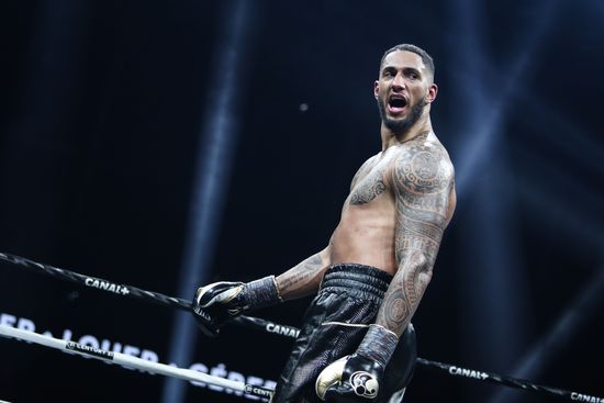 French Boxer Tony Yoka Celebrates His Editorial Stock Photo - Stock ...