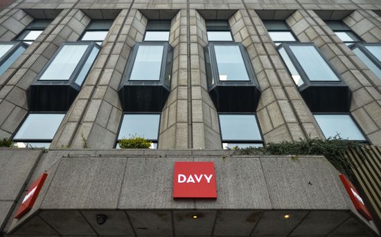 Davy Logos Seen Entrance Davy Headquarters Editorial Stock Photo ...