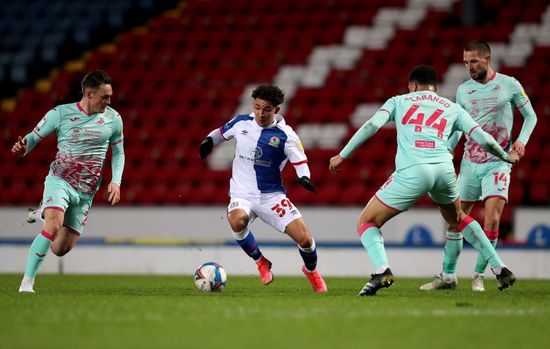 Tyrhys Dolan Blackburn Rovers Takes On Editorial Stock Photo - Stock ...