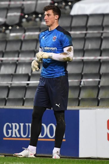 Blackpool Goalkeeper Stuart Moore 28 During Editorial Stock Photo ...