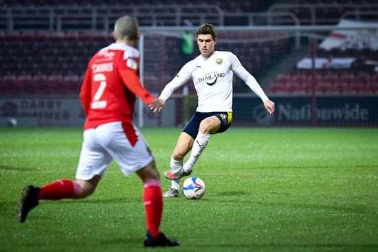 Josh Ruffels Oxford United Dribbles Ball Editorial Stock Photo - Stock ...