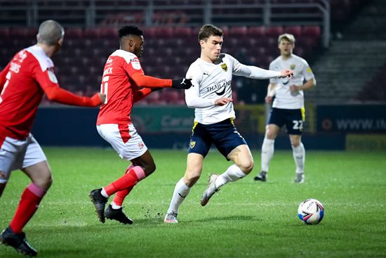Josh Ruffels Oxford United Dribbles Ball Editorial Stock Photo - Stock ...