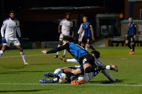 David Davis Tackle During Efl Sky Editorial Stock Photo - Stock Image ...