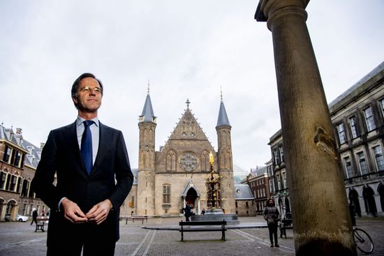 Portrait Mark Rutte Prime Minister Party Editorial Stock Photo - Stock ...