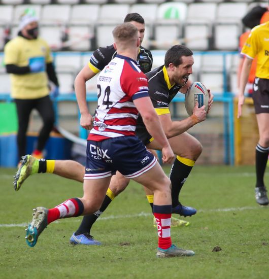 Matt Garside Halifax During Rugby League Editorial Stock Photo - Stock ...