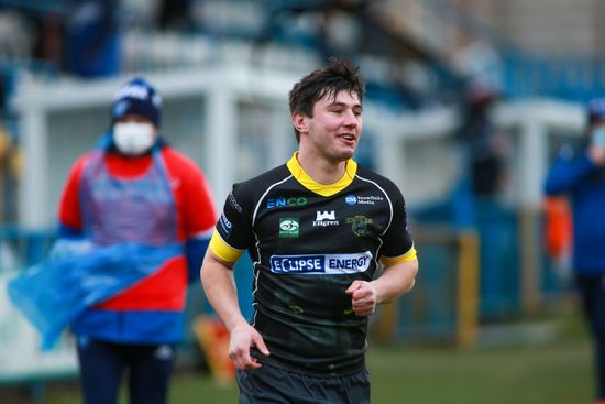 James Saltonstall Halifax During Rugby League Editorial Stock Photo ...