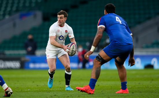 George Ford England Romain Taofifenua France Editorial Stock Photo ...