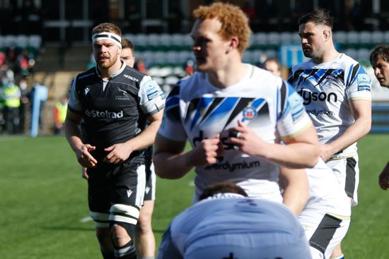 Callum Chick Centre Newcastle Falcons Prepares Editorial Stock Photo ...