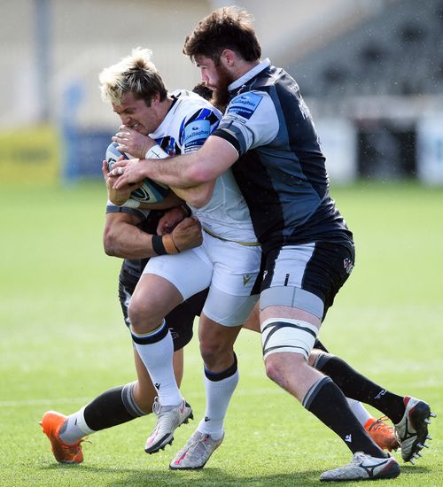 Tian Schoeman Bath Rugby Doubletackled By Editorial Stock Photo - Stock ...