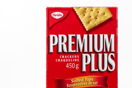 Christie Premium Plus Crackers Box Product Editorial Stock Photo ...