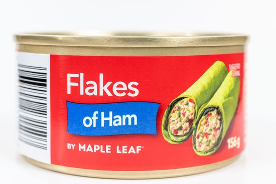 Flakes Ham By Maple Leaf Canadian Editorial Stock Photo - Stock Image ...