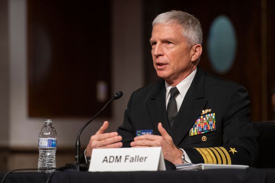 Admiral Craig S Faller Usn Commander Editorial Stock Photo - Stock ...