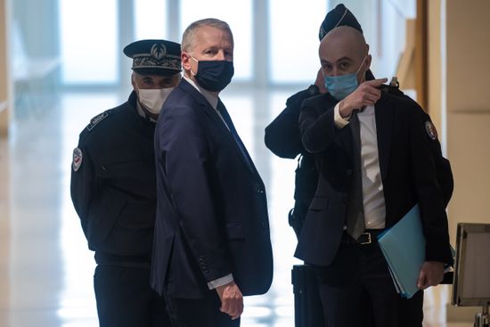 Paris Prosecutor Remy Heitz C Leaves Editorial Stock Photo - Stock ...