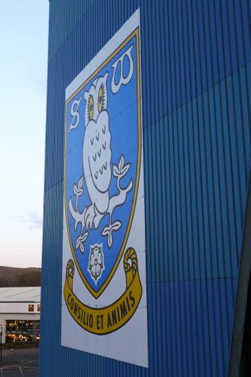Sheffield Wednesday Logo On Side Hillsborough Editorial Stock Photo ...