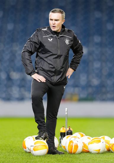 Rangers Technical Coach Tom Culshaw Watches Editorial Stock Photo ...