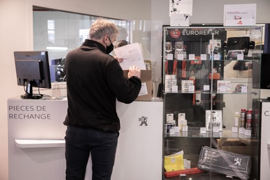 Reception Repair Spare Parts Peugeot Dealership Editorial Stock Photo ...