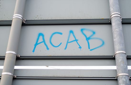 All Cops Bastards Acab Graffiti On Editorial Stock Photo - Stock Image ...