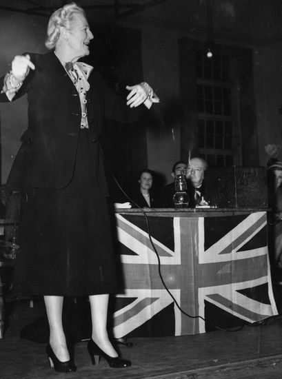 Mrs Clementine Churchill Wife Winston Churchill Editorial Stock Photo ...