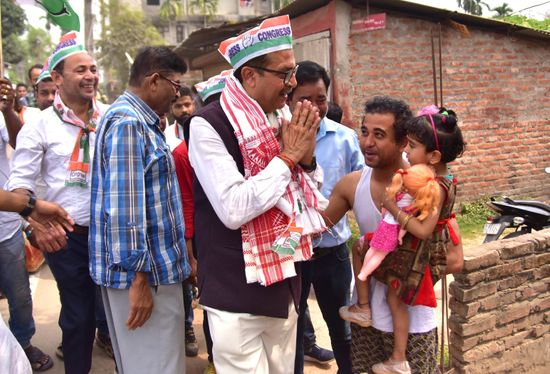 Congress Candidate Shantanu Sharma During His Editorial Stock Photo ...