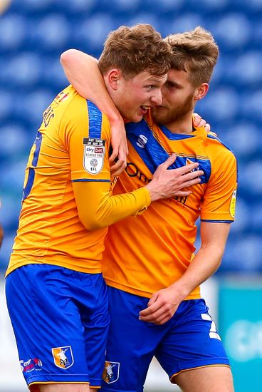 George Maris Mansfield Town Celebrates His Editorial Stock Photo ...