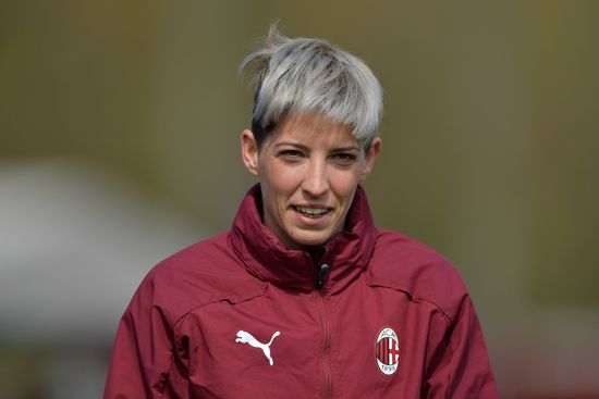 Claudia Mauri 88 Ac Milan During Editorial Stock Photo - Stock Image ...