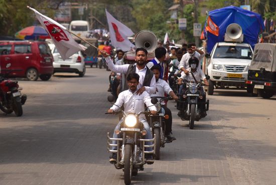 All Assam Student Union Aasu Activists Editorial Stock Photo - Stock ...