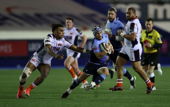 Matthew Morgan Cardiff Blues Tackled By Editorial Stock Photo - Stock ...